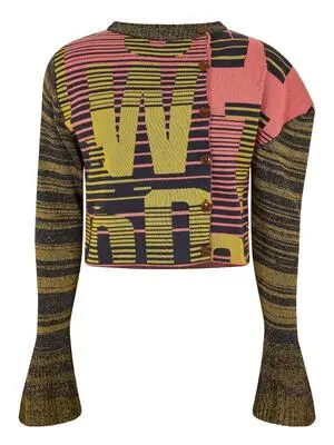 VIVIENNE WESTWOOD Button-front Knit Cardigan - Multicolor