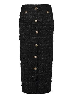 BALENCIAGA Balenciaga Button Detailed Midi Skirt