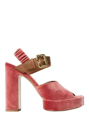 CHLOÉ Chloe Paddington Platform High-Heeled Sandals