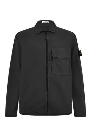 Stone Island Functional Pockets Overshirt - Black