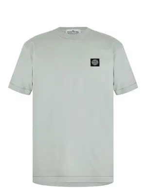 Stone Island Logo Patch T-shirt - Green