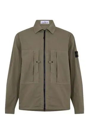 STONE ISLAND Stone Island Logo Zip Jacket