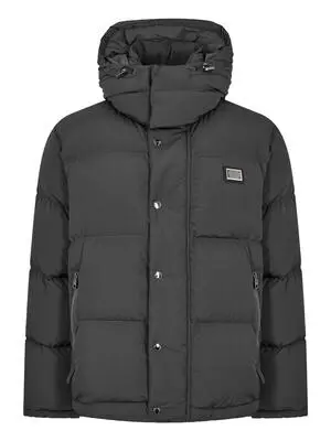 DOLCE & GABBANA Dolce & Gabbana Quilted Hooded Down Jacket