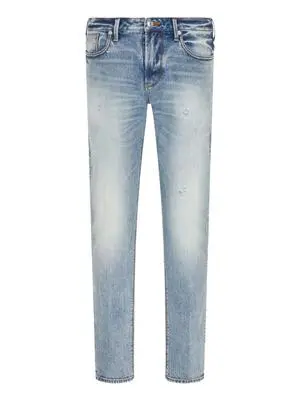 Emporio Armani Slim Fit J06 Jeans - Gray
