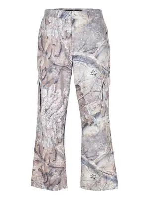 REPRESENT Camouflage Print Cargo Pants - Gray