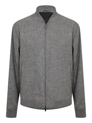 Hugo Boss Bomber Jacket - Gray