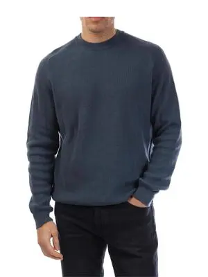 Hugo Boss Crew-neck Knit Sweater - Black