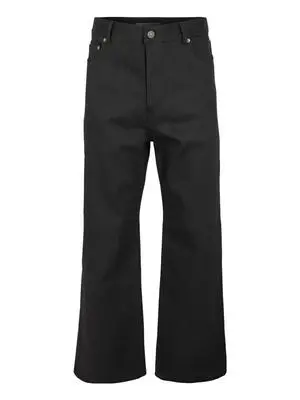 Balenciaga Straight Leg Trousers - Black