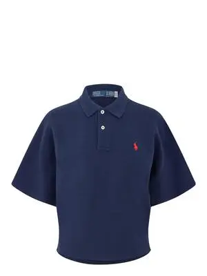 Polo Ralph Lauren Short Sleeve Embroidered Polo - Blue