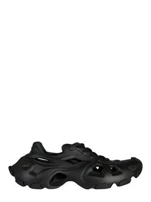 Balenciaga Lace-up Casual Sneakers - Black
