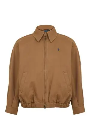 Polo Ralph Lauren Woven Windbreaker Jacket - Brown