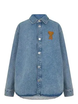 AMI Ami Paris Denim Overshirt