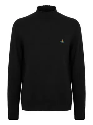 VIVIENNE WESTWOOD Crew Neck Jumper - Black