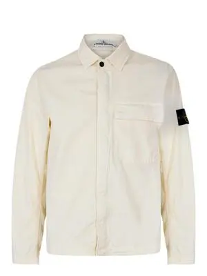 Stone Island GD Overshirt Sn62 White