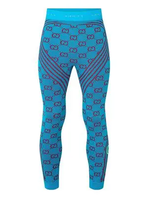 Gucci Printed Leggings - Blue