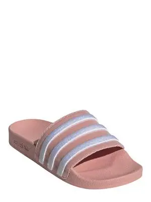 ADIDAS ORIGINALS Slides With Striped Detailing - Pink