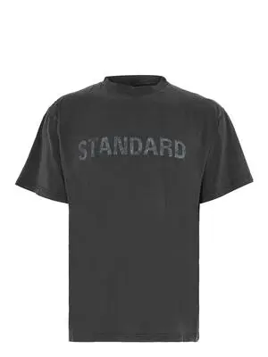 Balenciaga Regular Fit T-shirts - Black