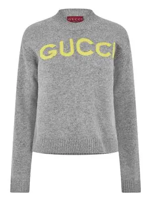 Gucci Simple Knitted Sweater - Gray