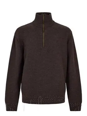 MAISON MARGIELA Maison Margiela "Broken Gauge" Knit Pullover