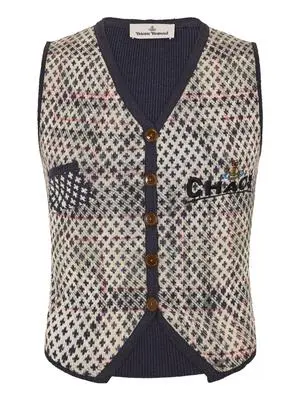 VIVIENNE WESTWOOD Sleeveless Vest - Black