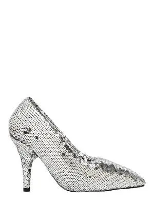 Balenciaga Balenciaga Stiletto Sequined Pumps White
