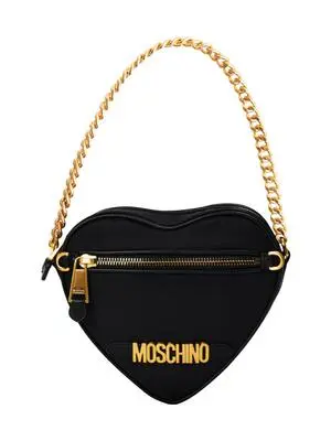 Moschino Heart-shaped Handbag - Black