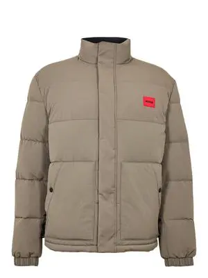 Hugo Boss Short Puffer Jacket - Gray