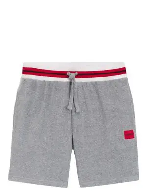Hugo Boss Jaxon Shorts With Contrast Trim - Gray