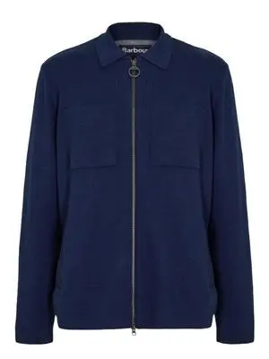 Barbour Long-sleeved Zip-up Jacket - Black