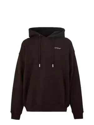 OFF-WHITE Off-White Hoodie With Twill Pattern
