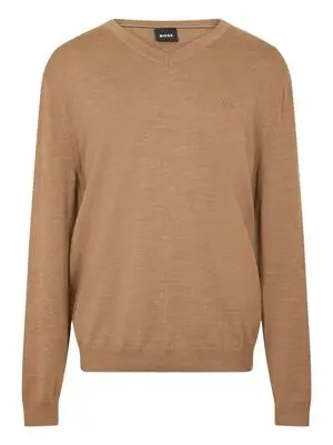 Hugo Boss Batisse E Knitted Top - Brown