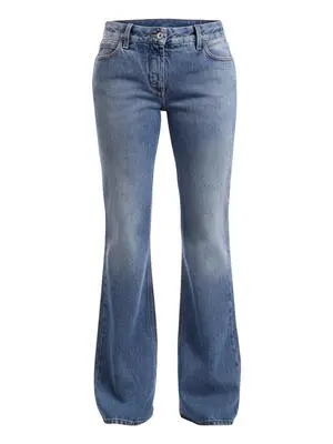 Off-White Slim-fit Flared Jeans - Blue