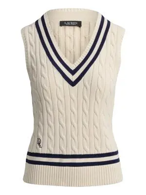 Ralph Lauren Knitted V-neck Vest - No