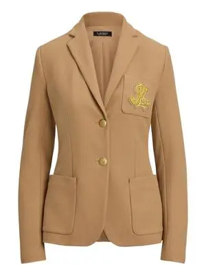 Ralph Lauren Ralph Lauren Slim-Fit Cotton Blazer With Notched Lapels Brown