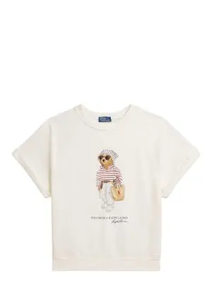 POLO RALPH LAUREN Polo Ralph Lauren Cropped Sweatshirt With Graphic Print
