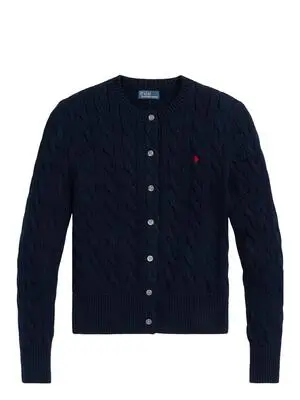 Polo Ralph Lauren Polo Ralph Lauren Crewneck Cardigan Black