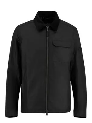 Barbour Zip-up Collared Long-sleeve Jacket - Black
