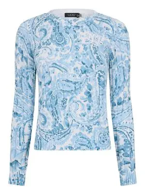 Ralph Lauren Crew Neck Long Sleeve Jumper - Blue