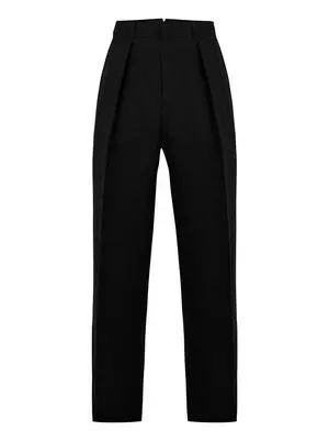 TOM FORD Pleated Trousers - Black