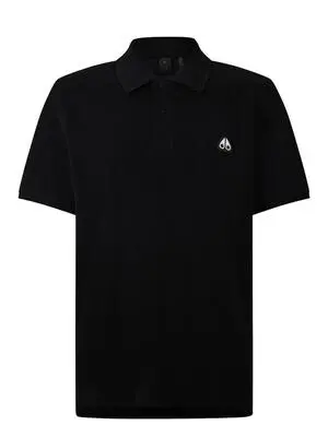 Moose Knuckles Short-sleeve Polo Shirt - Black