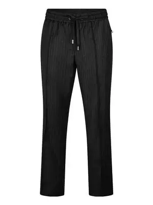 Dolce & Gabbana Striped Trousers - Black