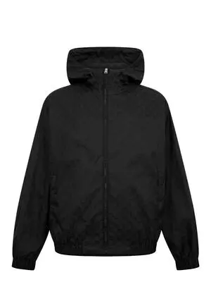 GUCCI Gucci Monogram Hooded Zip-Up Jacket