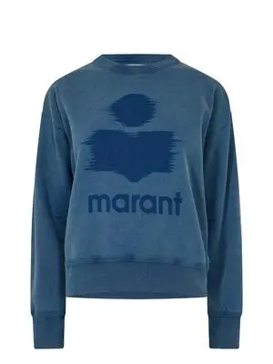 Isabel Marant Étoile Sweatshirt With Logo - Blue