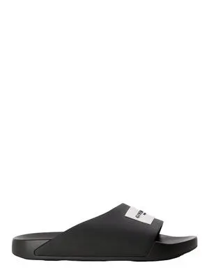 Givenchy Rubber Pool Sliders - Black
