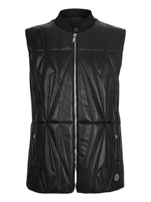 RICK OWENS Rick Owens Geometric Quilted Vest