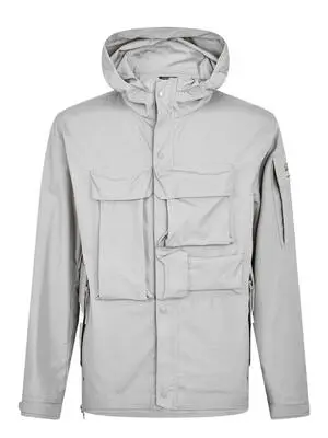 C.P. COMPANY Multi-pocket Hooded Utility Jacket - White
