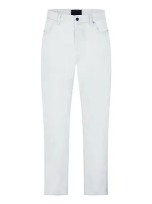 Stone Island Straight Leg Jeans - White