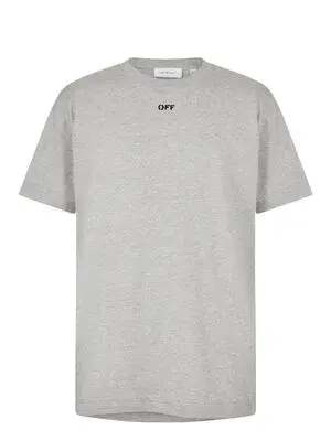 Off-White Slim Fit T-Shirt Gray