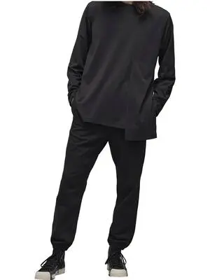 Y3 Logo Track Pants - Black
