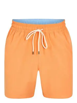 Polo Ralph Lauren Polo Ralph Lauren Traveller Swim Shorts With Drawstring Waist Orange